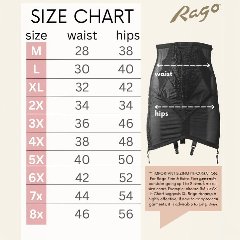 Style 1294 | Open Bottom Girdle Extra Firm Shaping | Zipper + Hook Clo ...