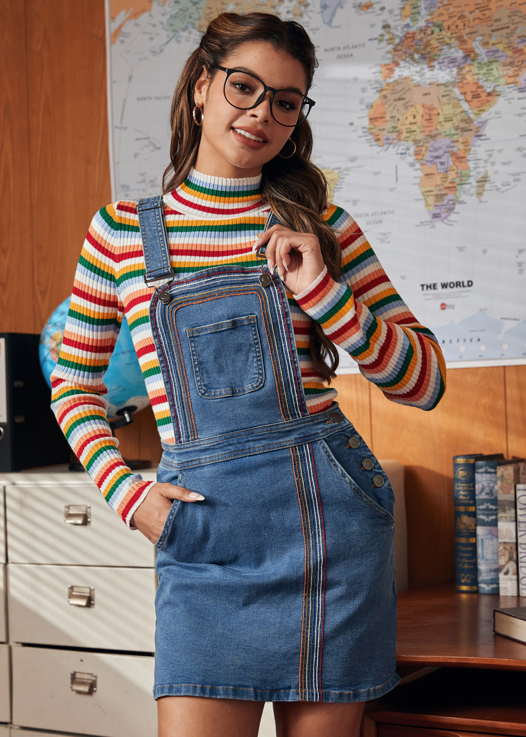A Posh Picnic Denim Overall Jumper – ModCloth