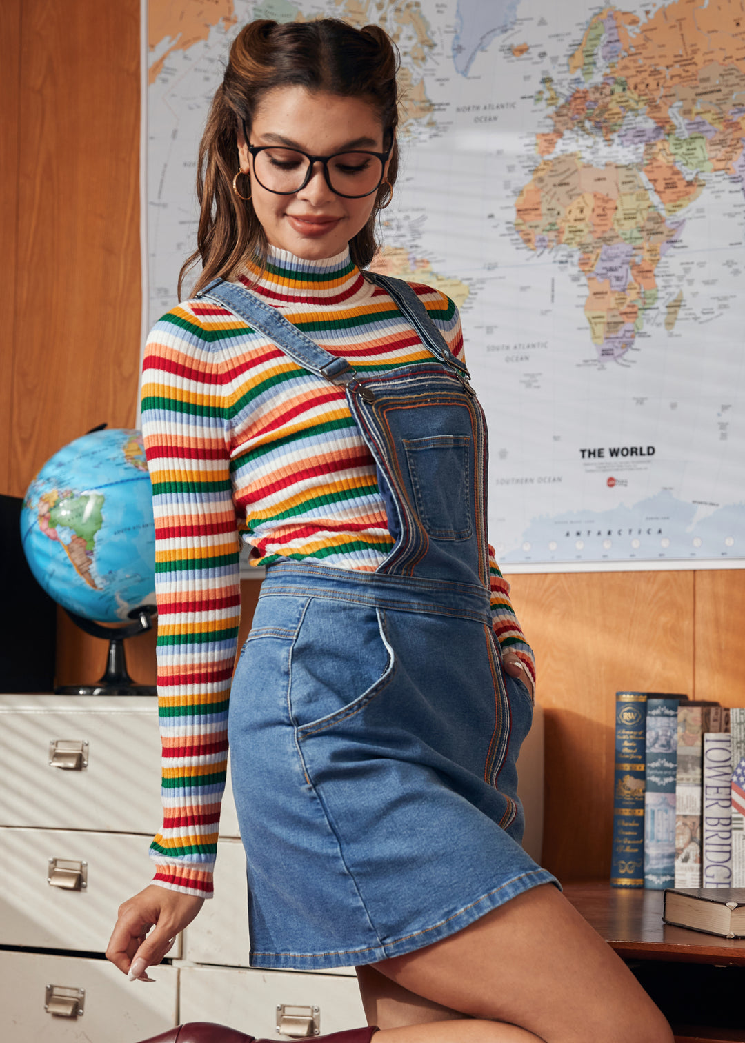 A Posh Picnic Denim Overall Jumper – ModCloth