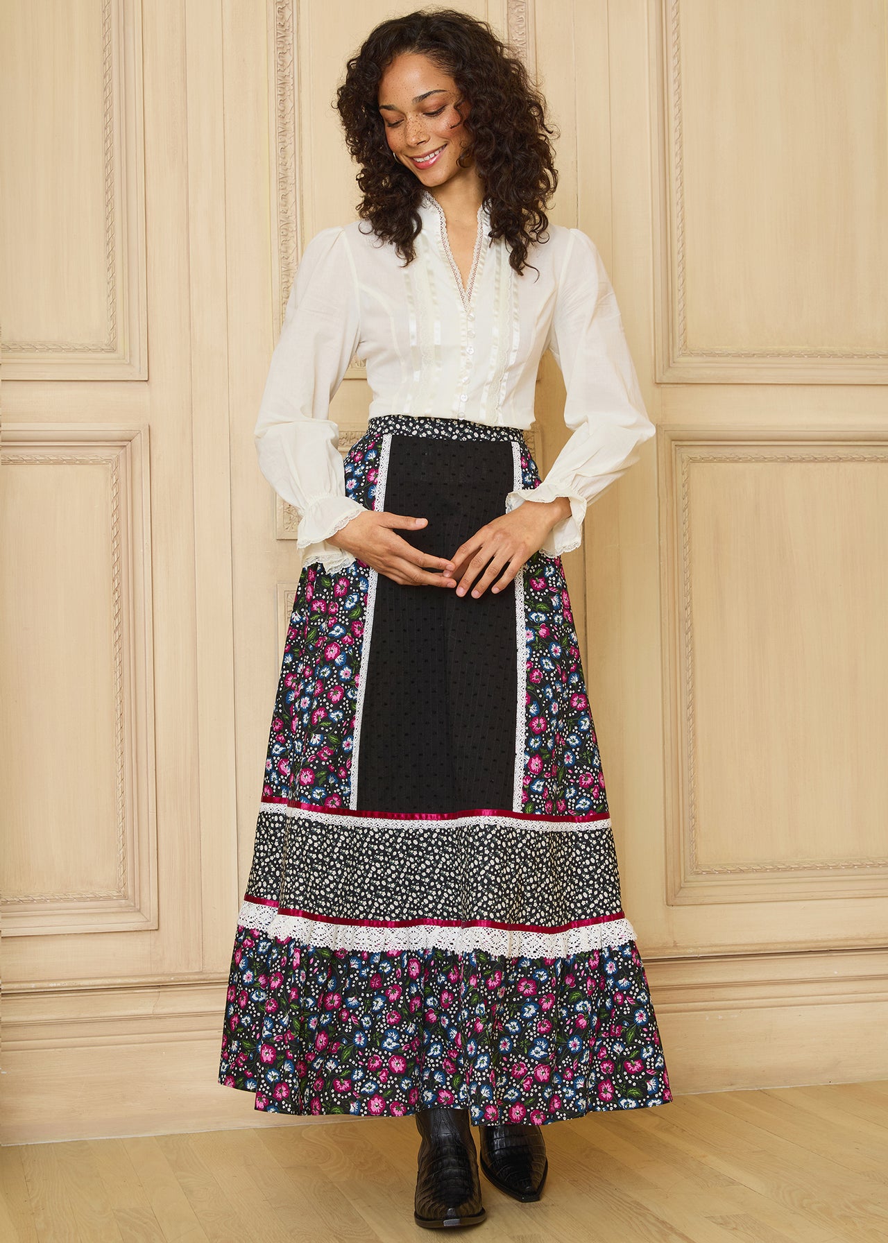 GUNNE SAX for ModCloth Diana Blouse | Vintage Romantic Prairie Top