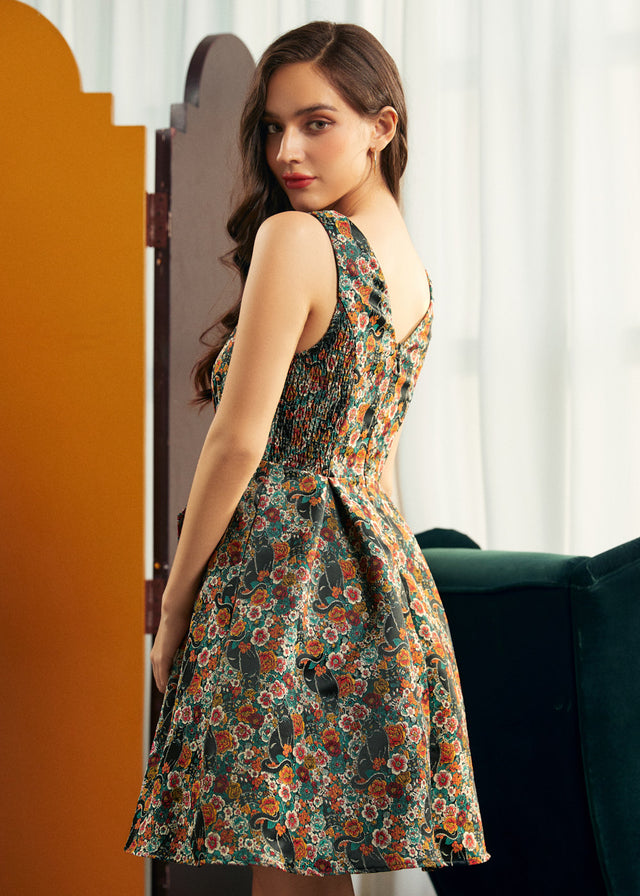 The Purrfectly Poised Fit & Flare Dress – ModCloth