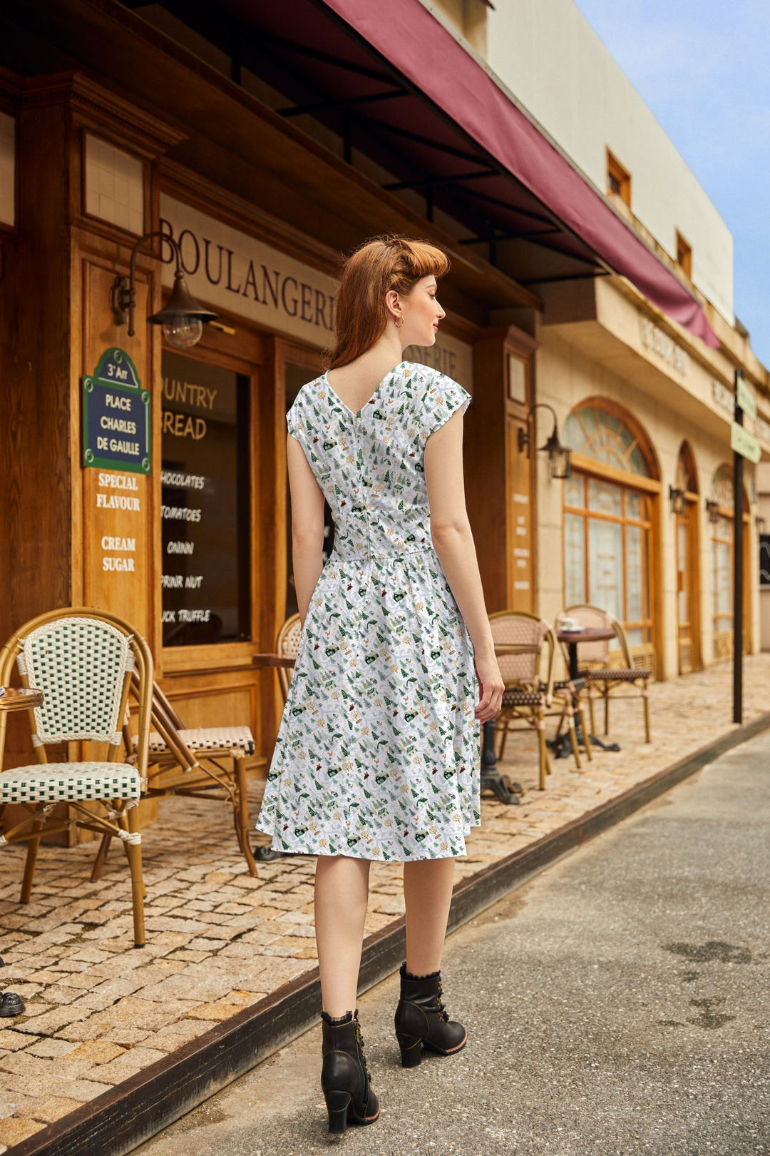 Greta Surplice Dress Animal Town – ModCloth
